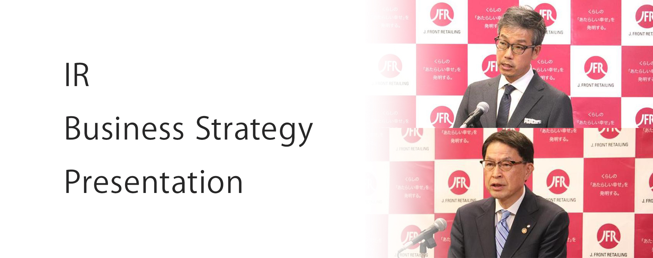 Home｜J.FRONT RETAILING Co., Ltd.